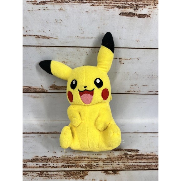 Tomy | Toys | Pokemon Tomy Pikachu Yellow Plush Stuffed Animal Toy 26 8 ...